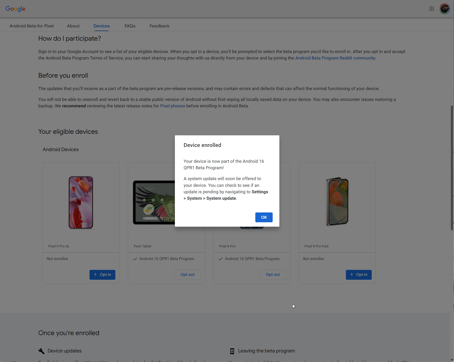 How to install Android 16 QPR1 Beta on Google Pixel