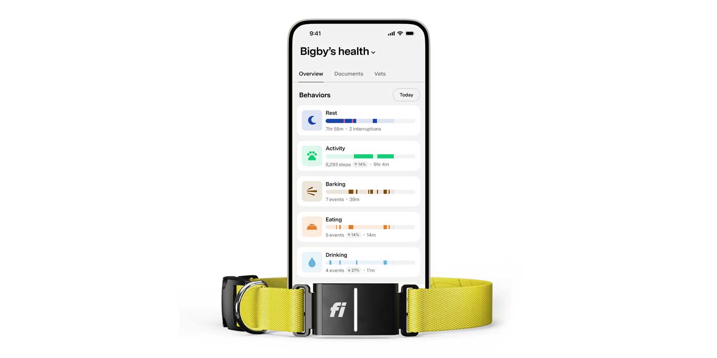 Fi's Series 3+ GPS dog collar gets AI behavior detection