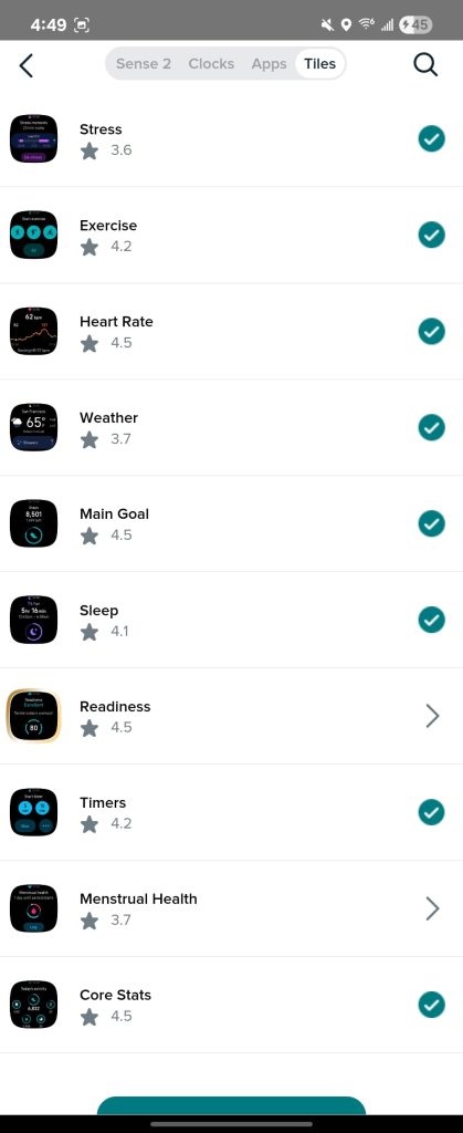 Fitbit app redesigns device settings to match Pixel Watch