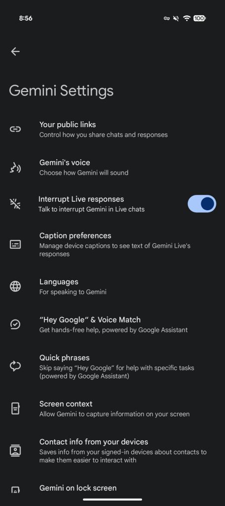 Gemini Live rolls out captions on Android and iOS