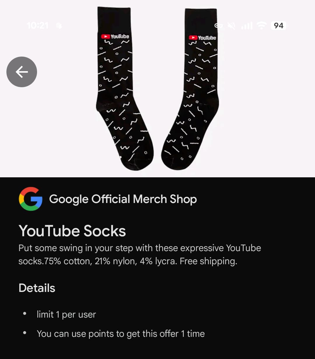 You can redeem Play Points for Android ‘Bot’ and Google swag