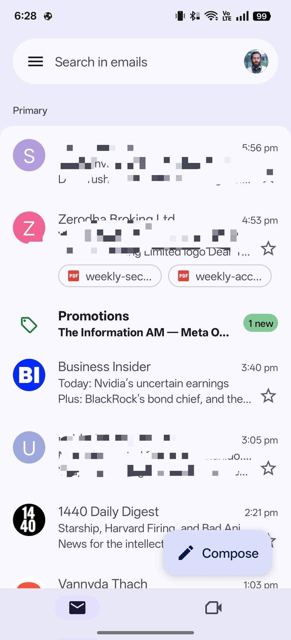 Gmail starts rolling out Material 3 Expressive update on Android