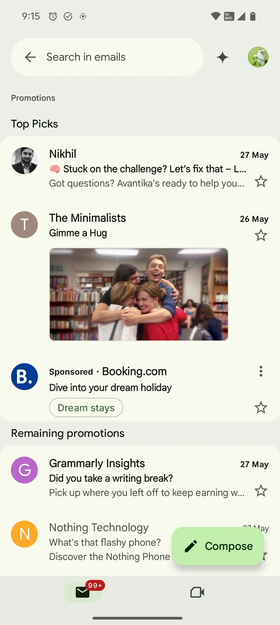 Gmail starts rolling out Material 3 Expressive update on Android