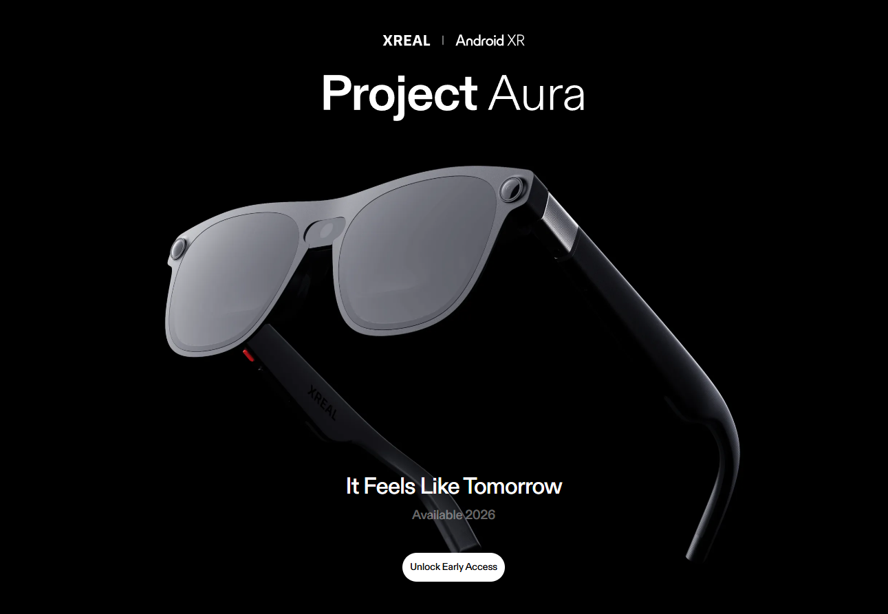 XREAL's Android XR glasses can only be used wired, 2026 launch