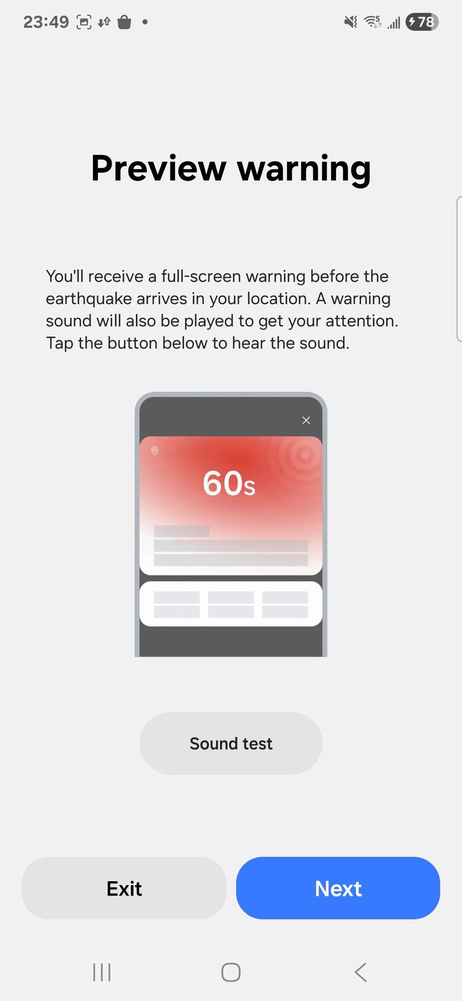 Samsung has its own earthquake alerts system [Gallery]