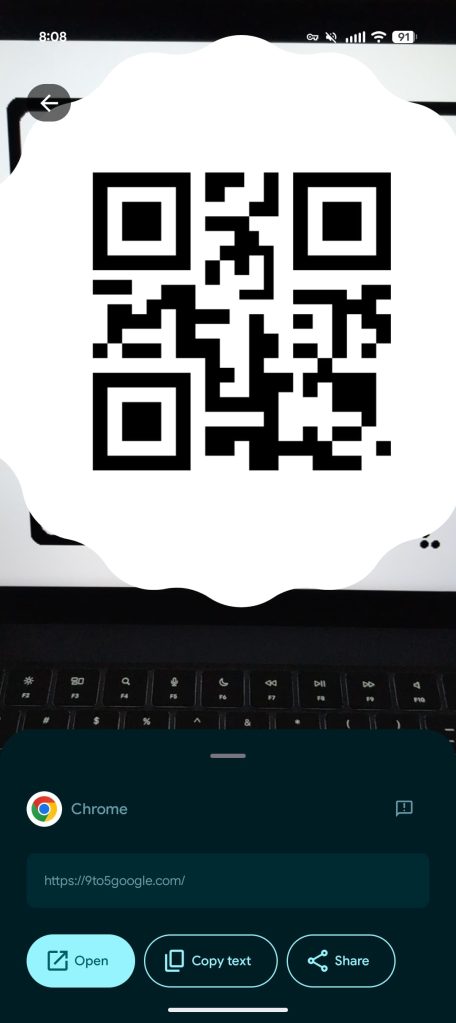 Google rolls out redesign of Android’s QR code scanner