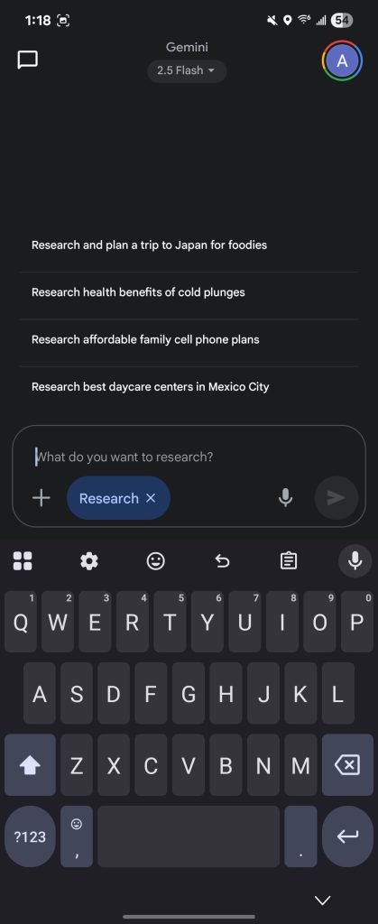 Gemini rolling out homepage, prompt bar redesign on Android