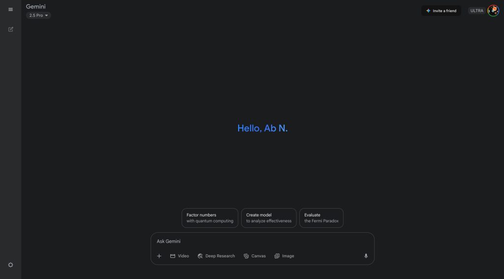 Gemini web app starts rolling out homepage redesign