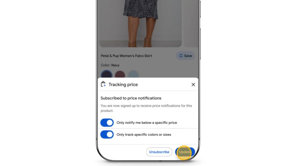 Google Search rolling out customizable price tracking, virtual try on