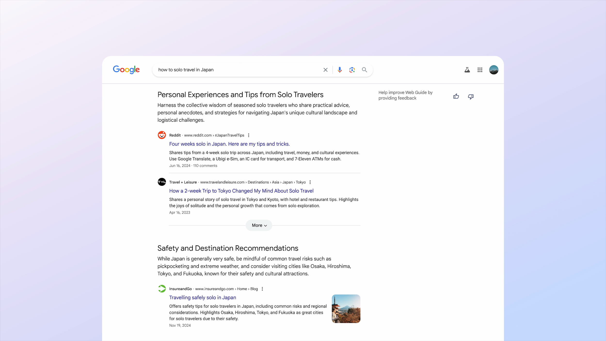 Google ‘Web Guide’ uses AI to organize the Search results page
