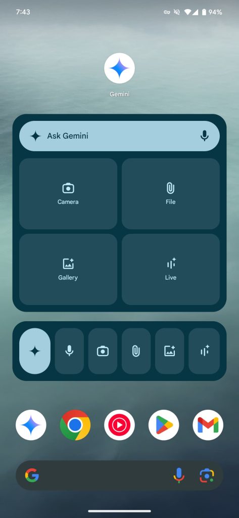 New Gemini icon comes to Android and iPhone