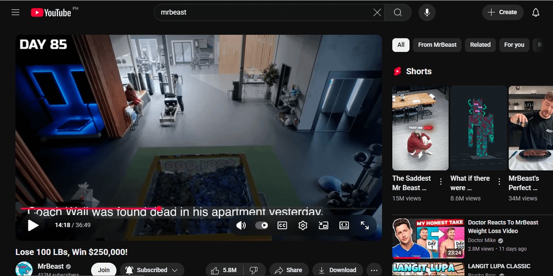 YouTube tests redesigned video player with Liquid Glass vibes