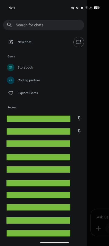 Gemini app rolls out Temporary chat