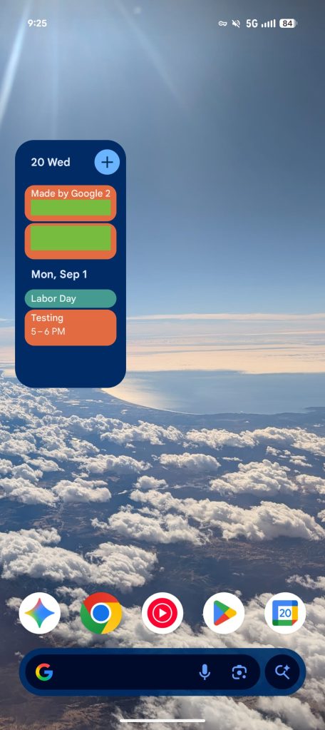 Google Calendar rolling out M3 Expressive widgets