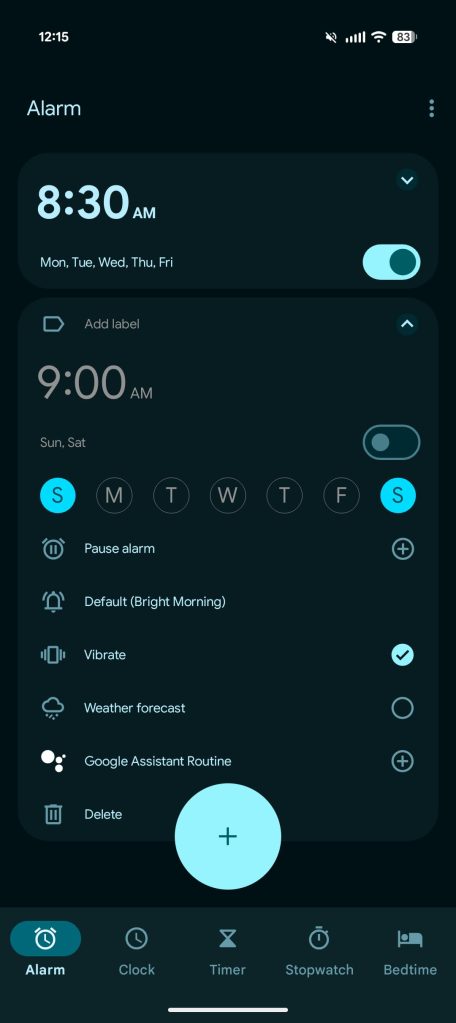 Google Clock 8.1 rolling out Material 3 Expressive redesign