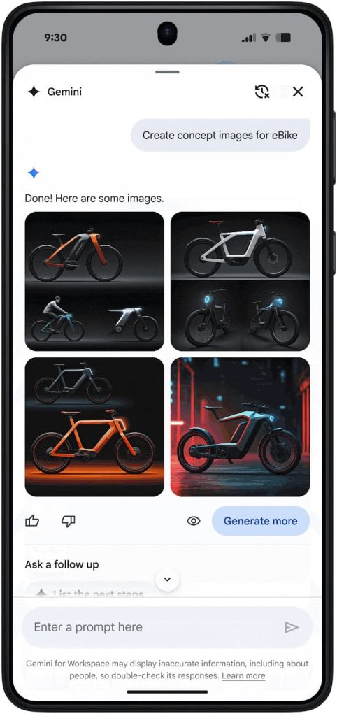 Gemini can read aloud Google Docs with new Audio text-to-speech