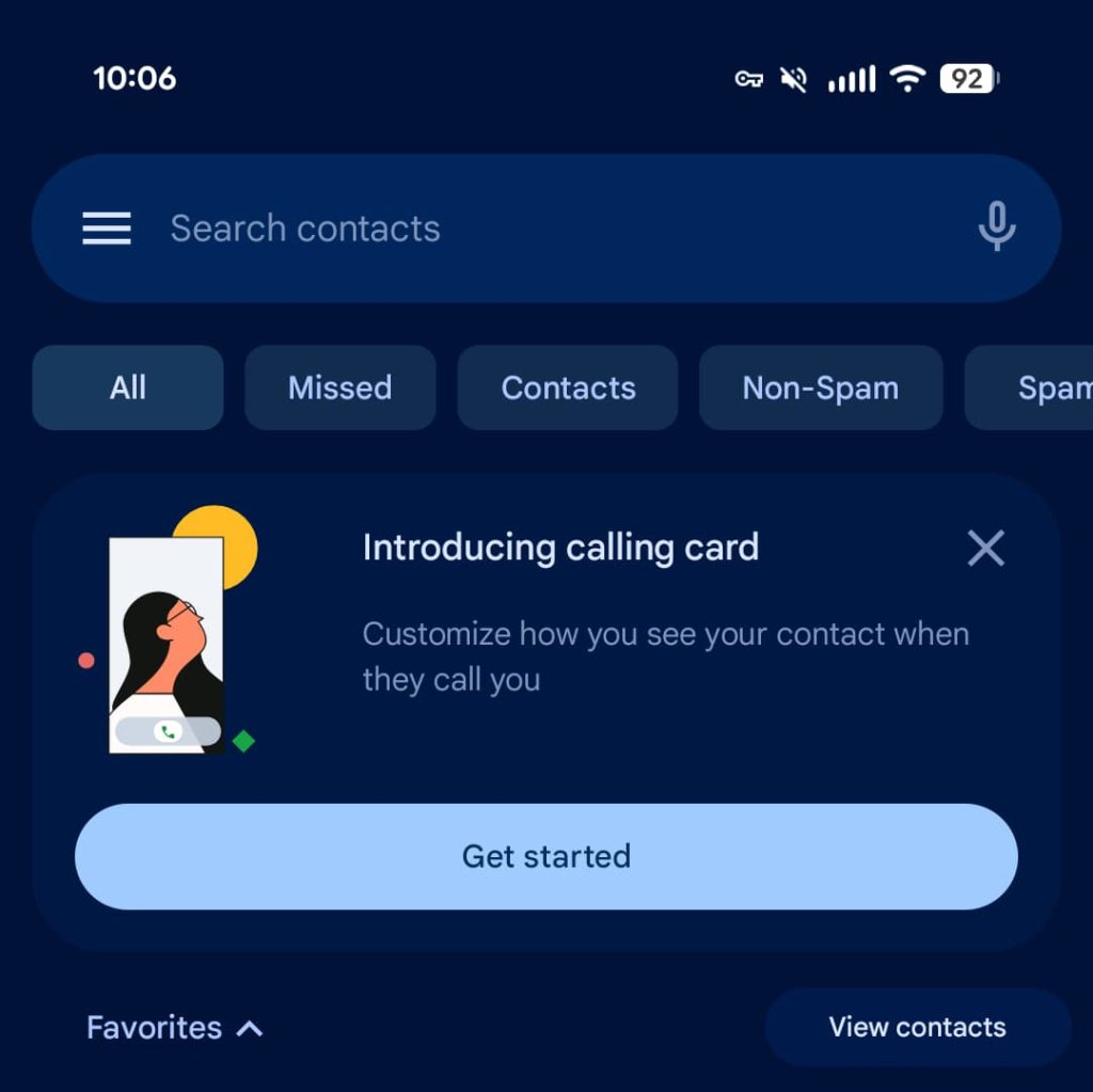 Google Phone app starts rolling out customizable ‘calling cards’