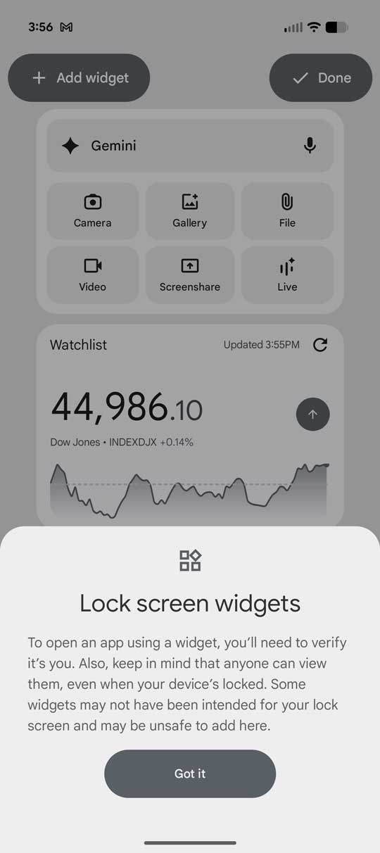 Android 16 QPR2 debuts lock screen widgets with 'hub mode'