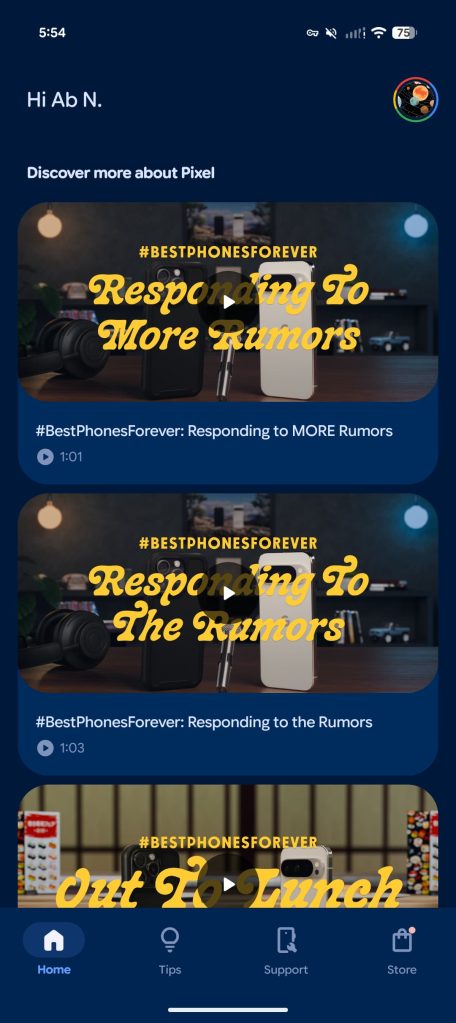 Google rolling out ‘My Pixel’ app to replace Pixel Tips