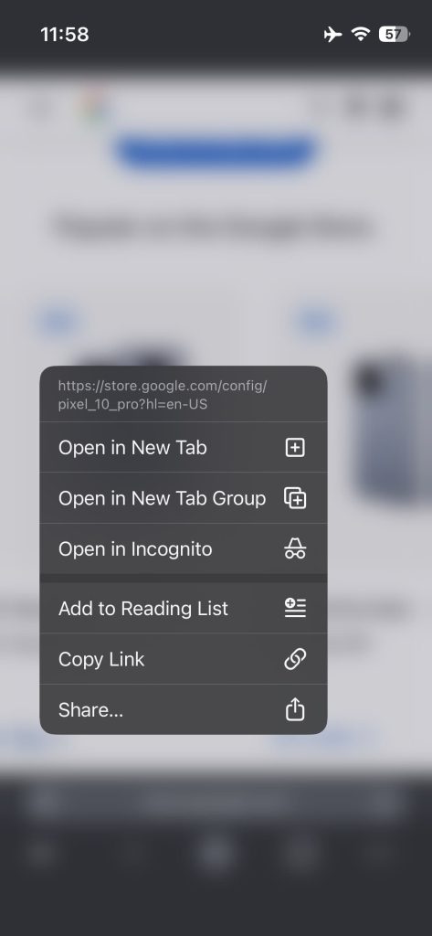 Chrome is Google’s first iPhone app with Liquid Glass