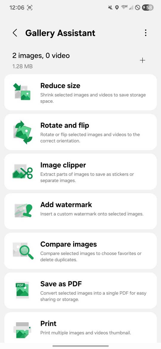 Samsung's new Gallery Assistant is built for essential batch editing