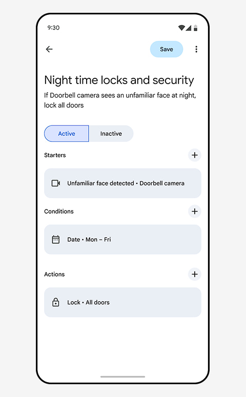 Google Home app rolling out new automation editor