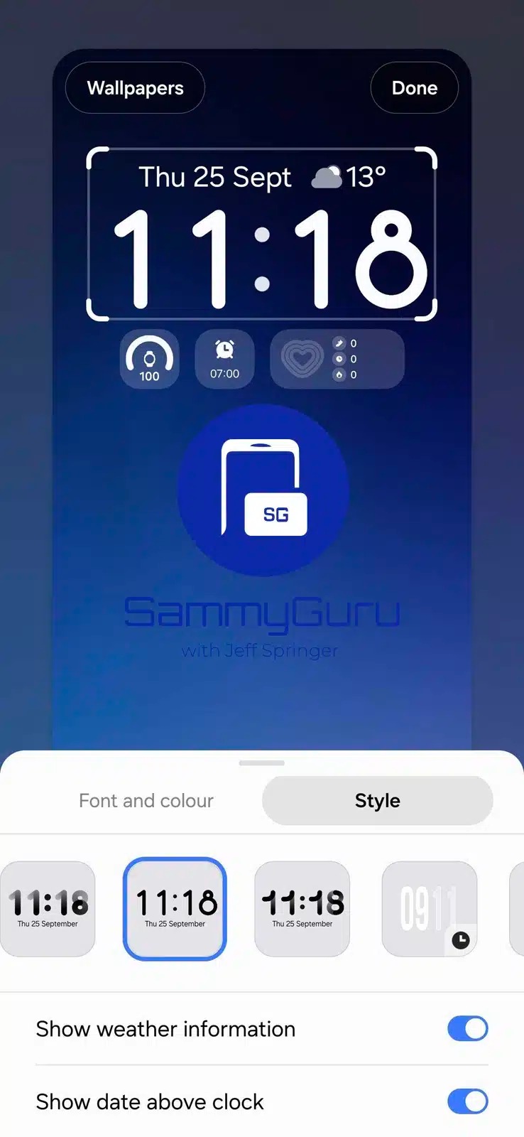 Samsung's One UI 8.5 lock screen blurs your notification backdrop