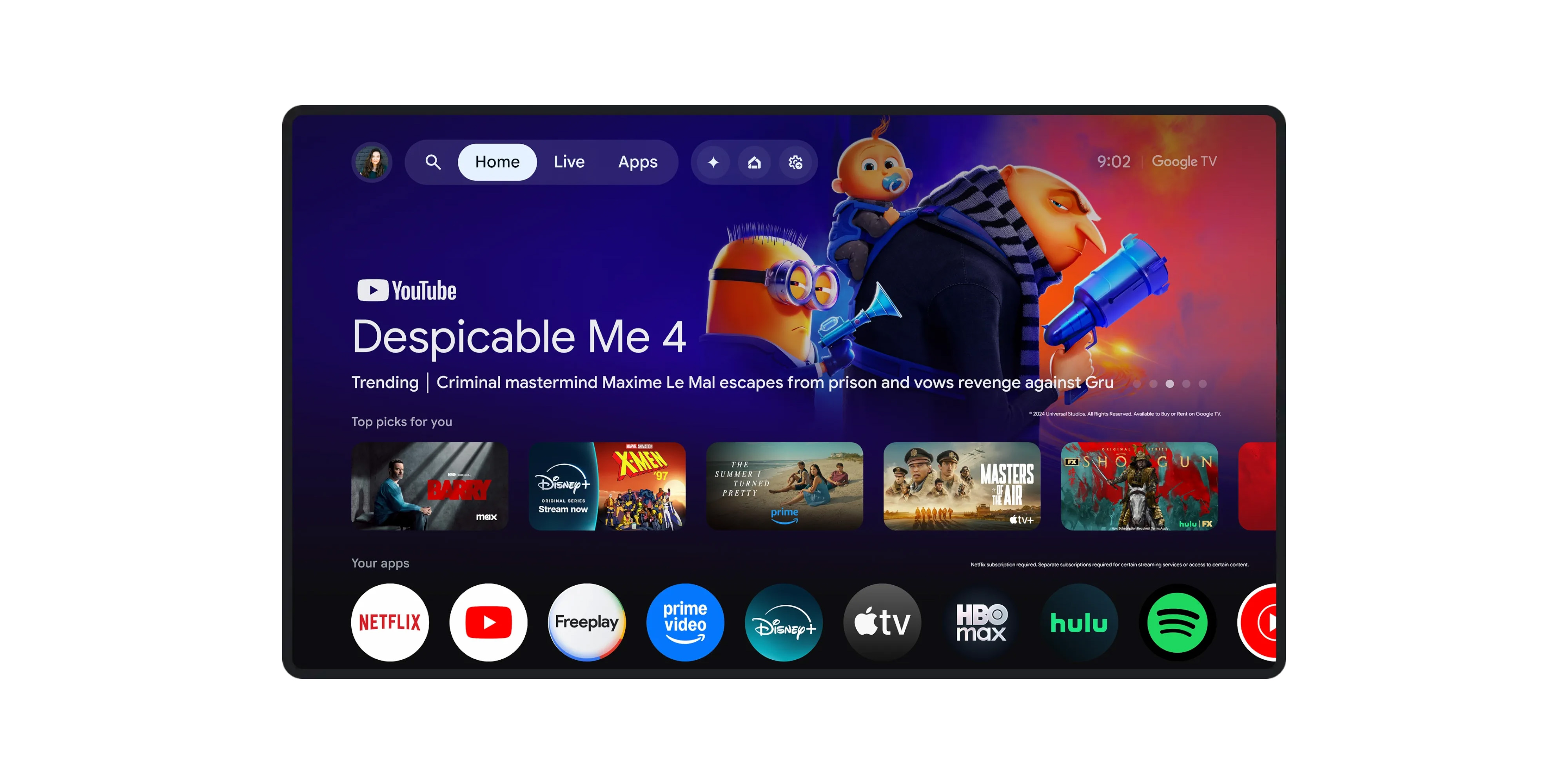 Google TV homescreen redesign goes official, rolling out [Gallery]