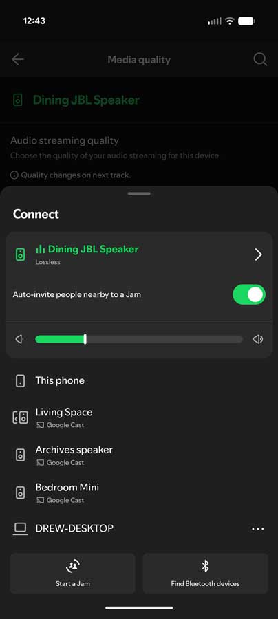 Spotify lossless works with your JBL smart speakers, still rolling out