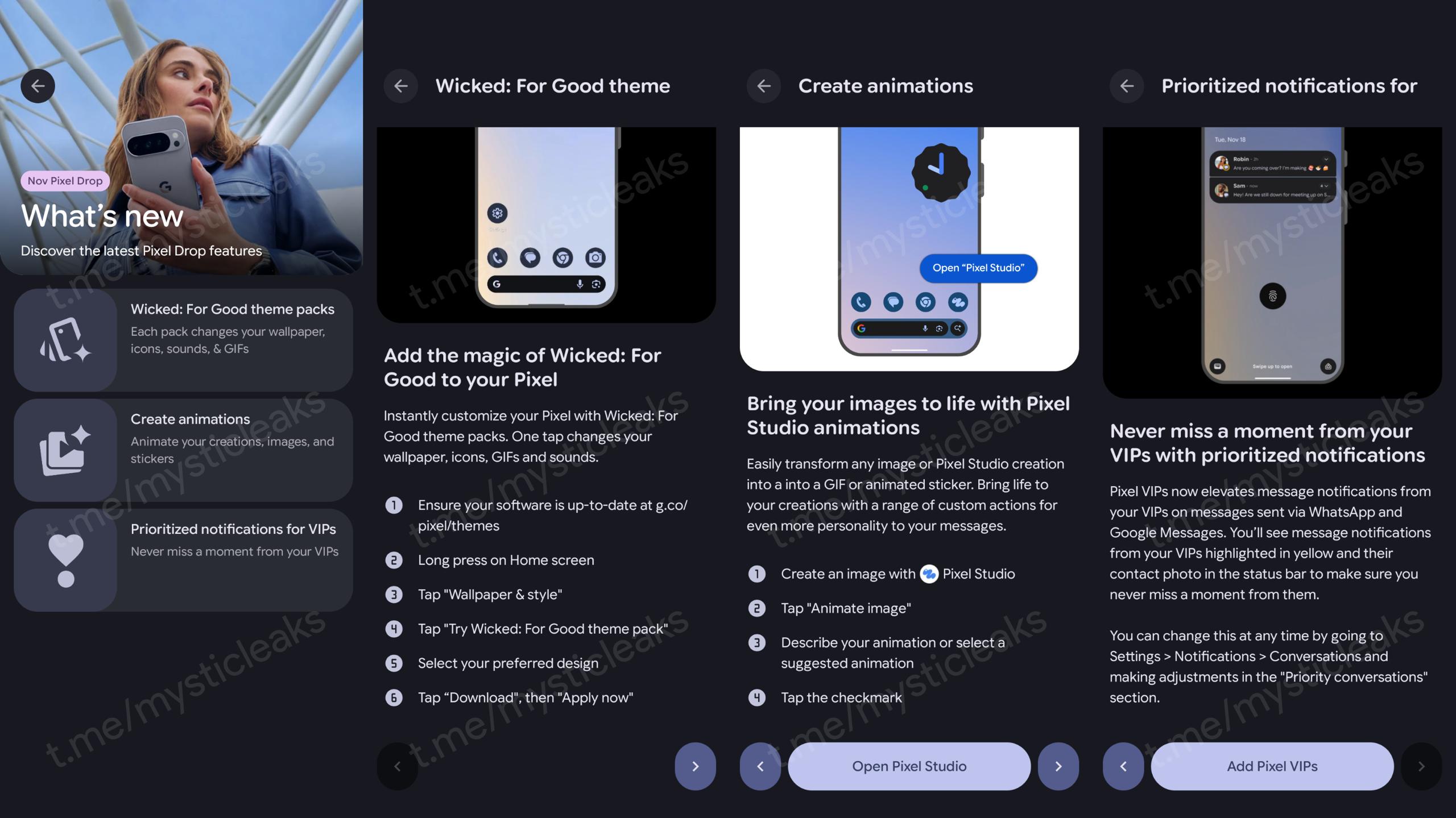 Google Pixel 'theme packs' coming in November, leak suggests