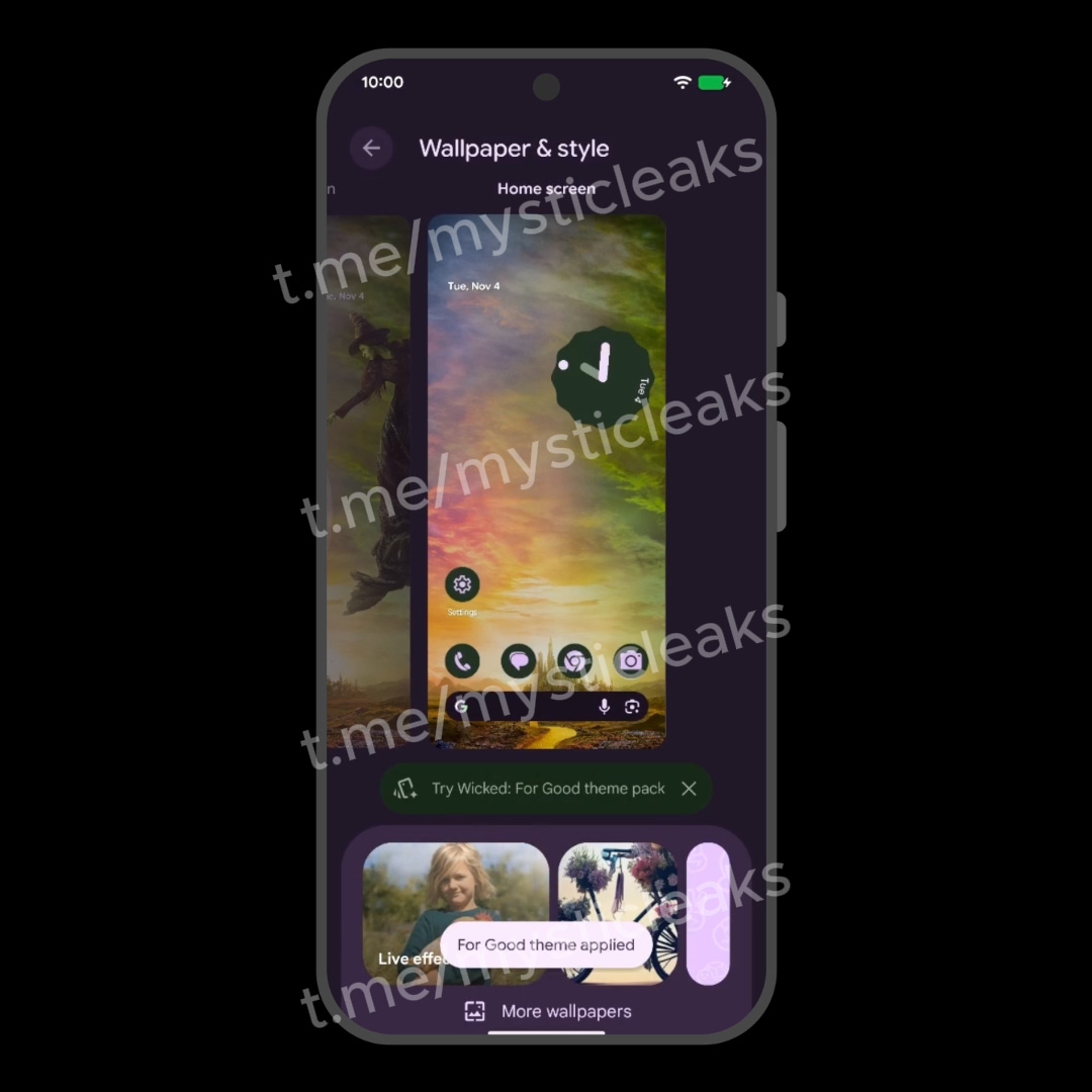 Google Pixel 'theme packs' coming in November, leak suggests