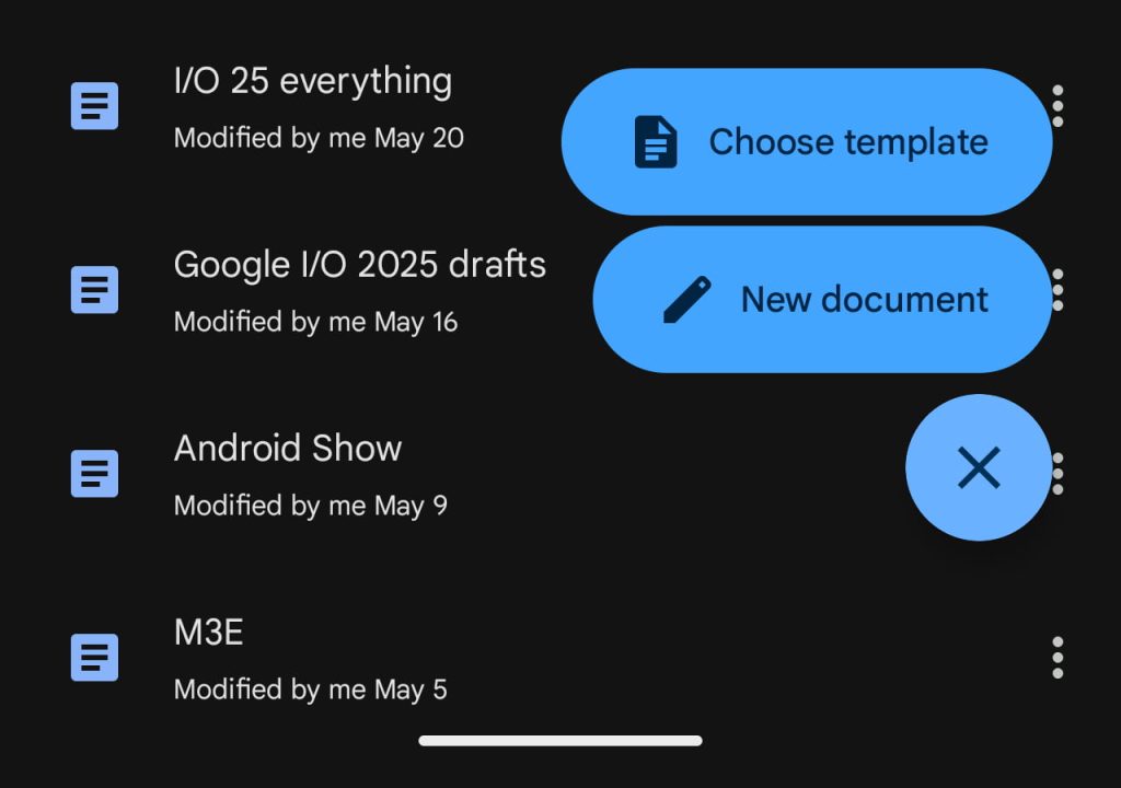 Google Docs for Android rolling out Material 3 Expressive redesign