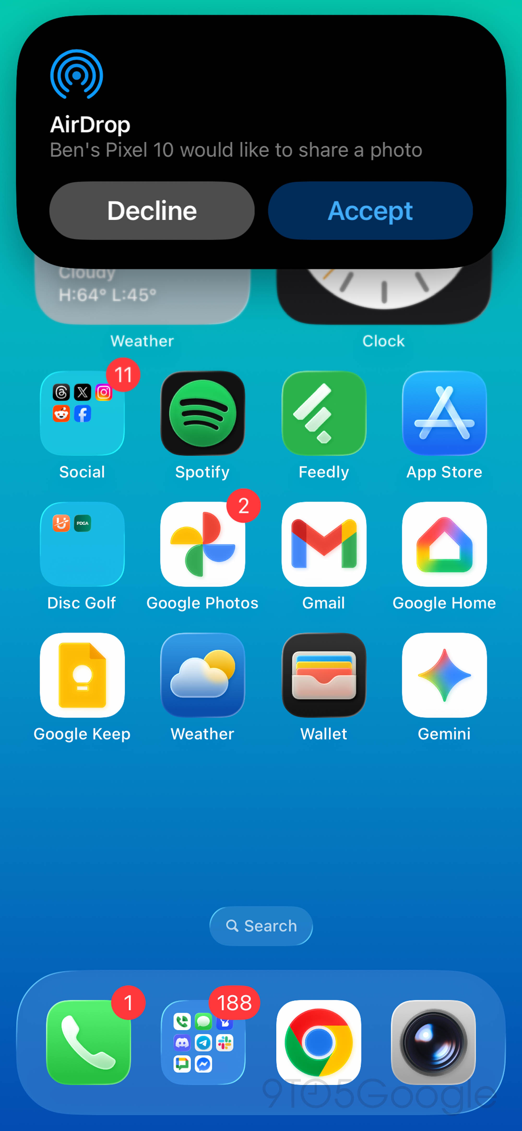 How to use Pixel 10 Quick Share with iPhone AirDrop