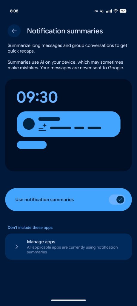 Pixel AI Notification Summaries start rolling out: How to enable