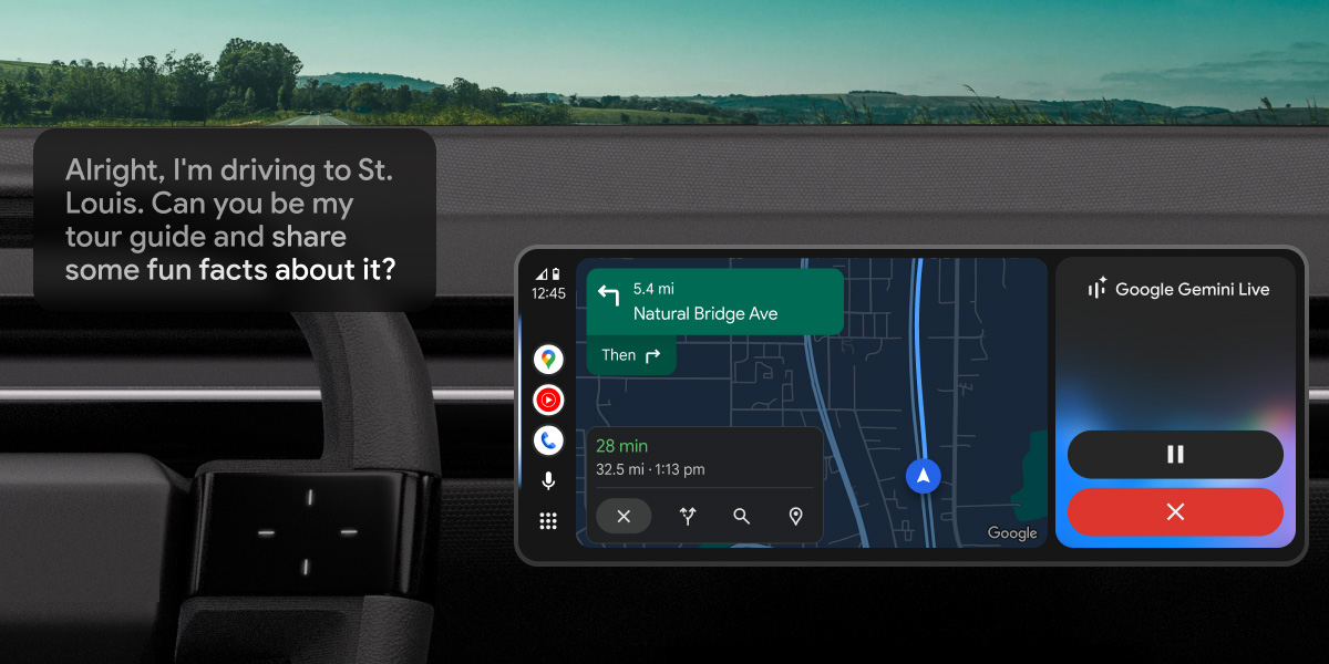 Gemini rolling out to Android Auto 'over the coming months'