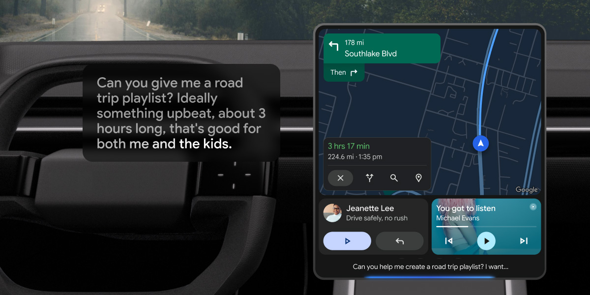 Gemini rolling out to Android Auto 'over the coming months'