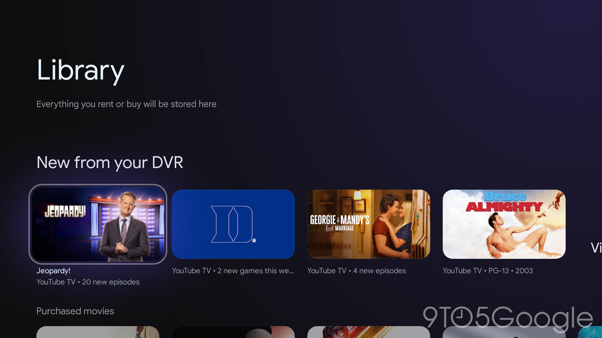 Google TV homescreen redesign – here's what it looks like [Gallery]