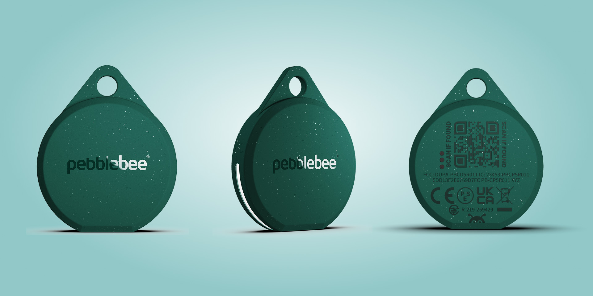 New Pebblebee trackers for Find Hub get colors, wireless charging