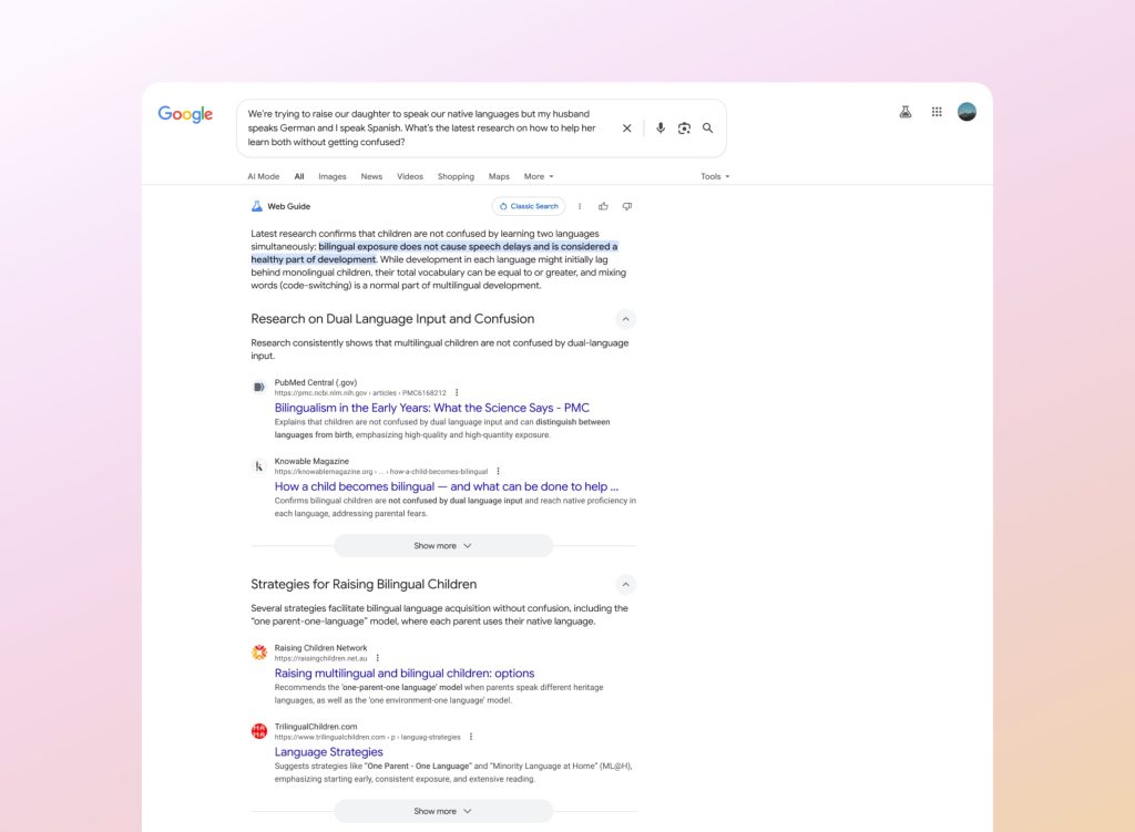 Google adding more links to AI Mode, piloting AI in Google News