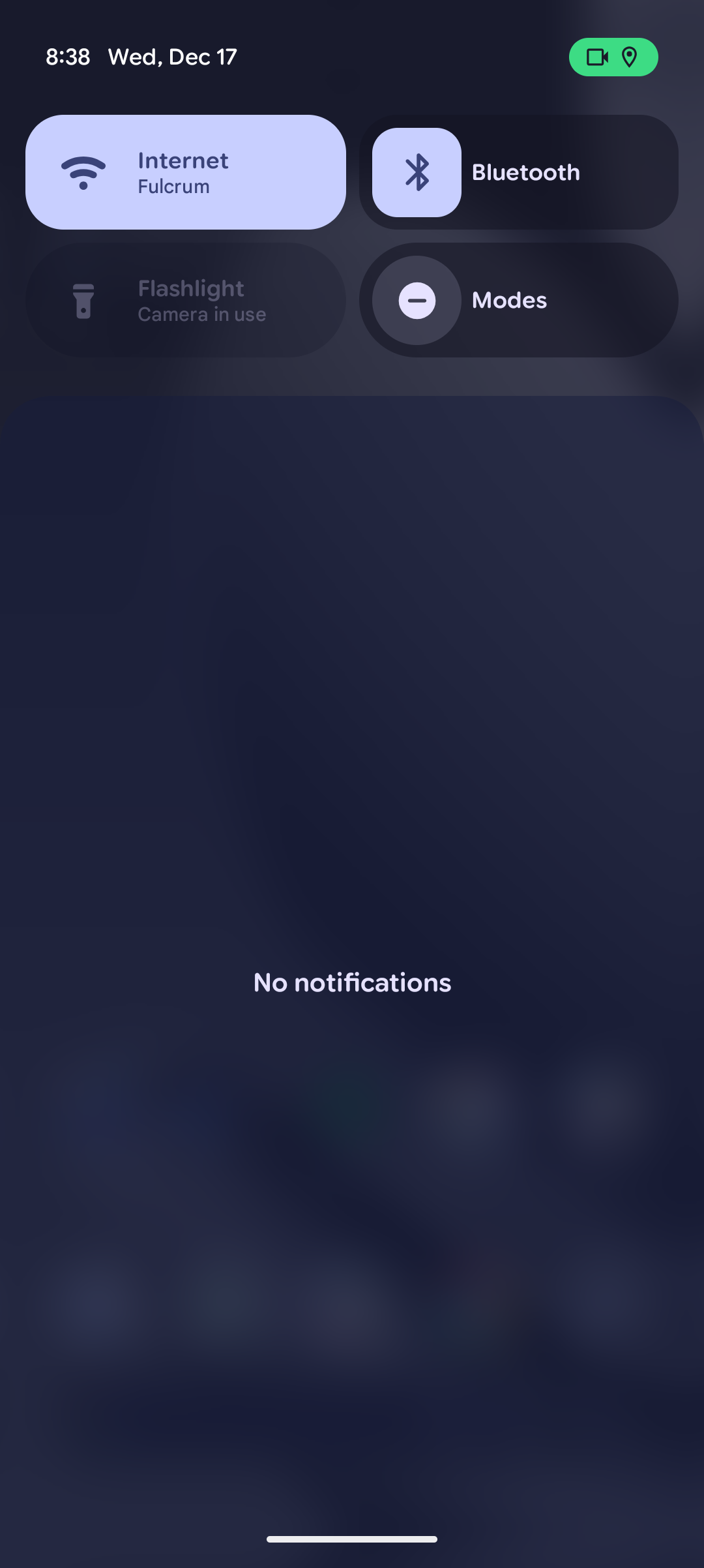 Android 16 QPR3 adds blue dot to show apps using location