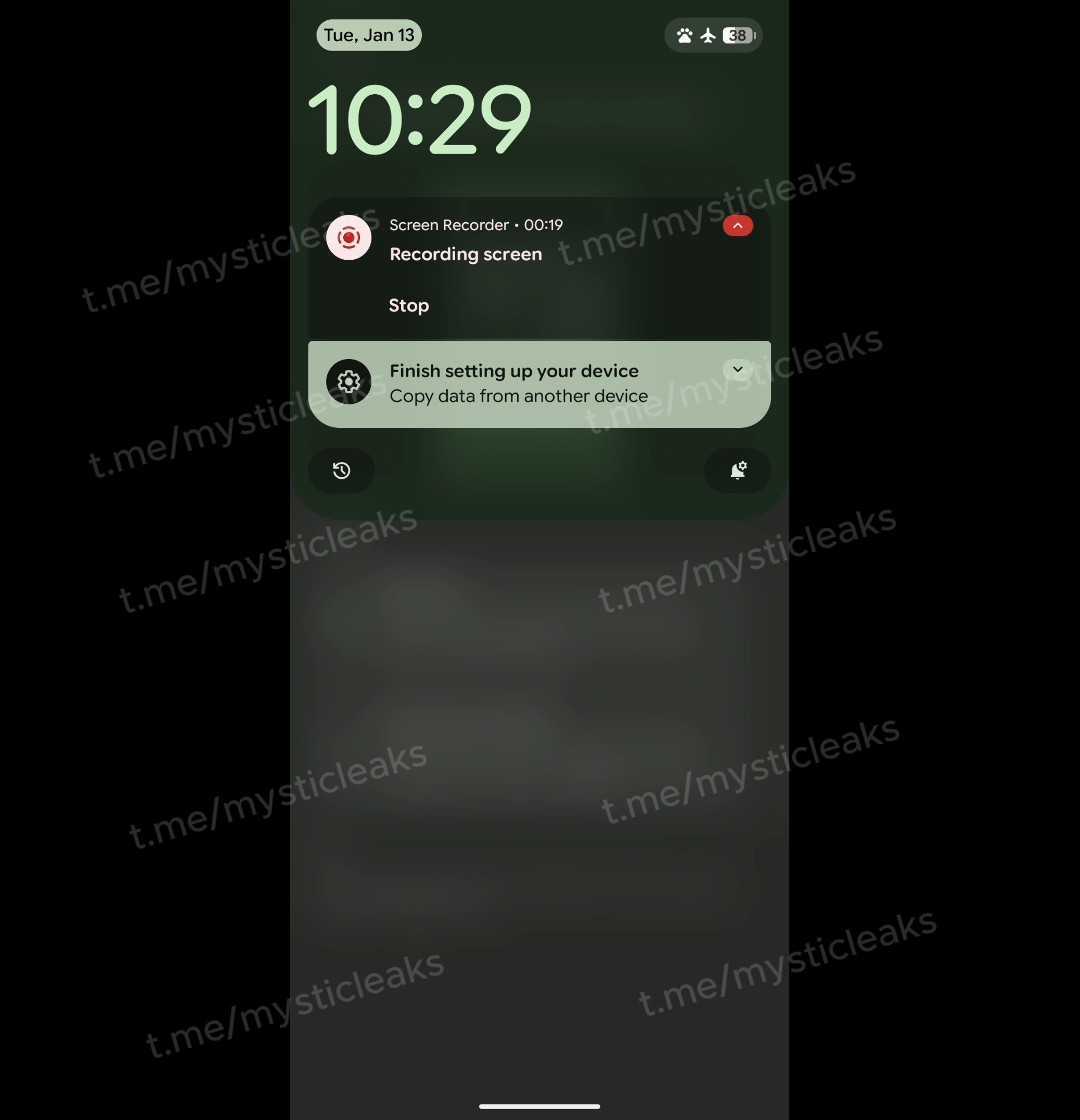 ‘Android 17’ split Notifications & Quick Settings panels leak