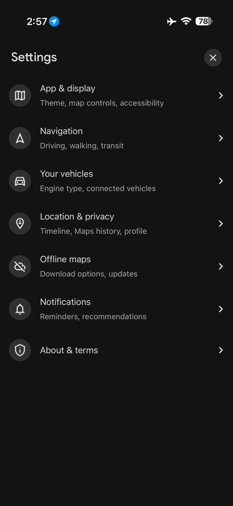 Google Maps finally redesigns settings on Android