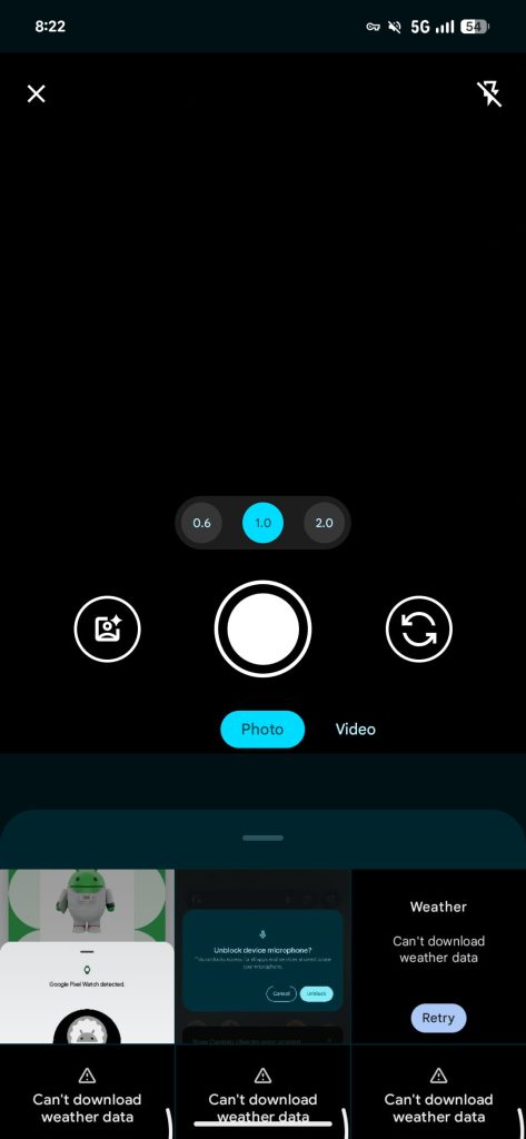 Google Messages tweaks the camera to show more of your gallery