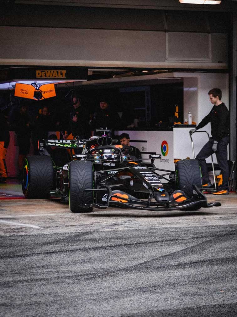 Google Gemini badge dominates McLaren's new Formula 1 car [Gallery] - News