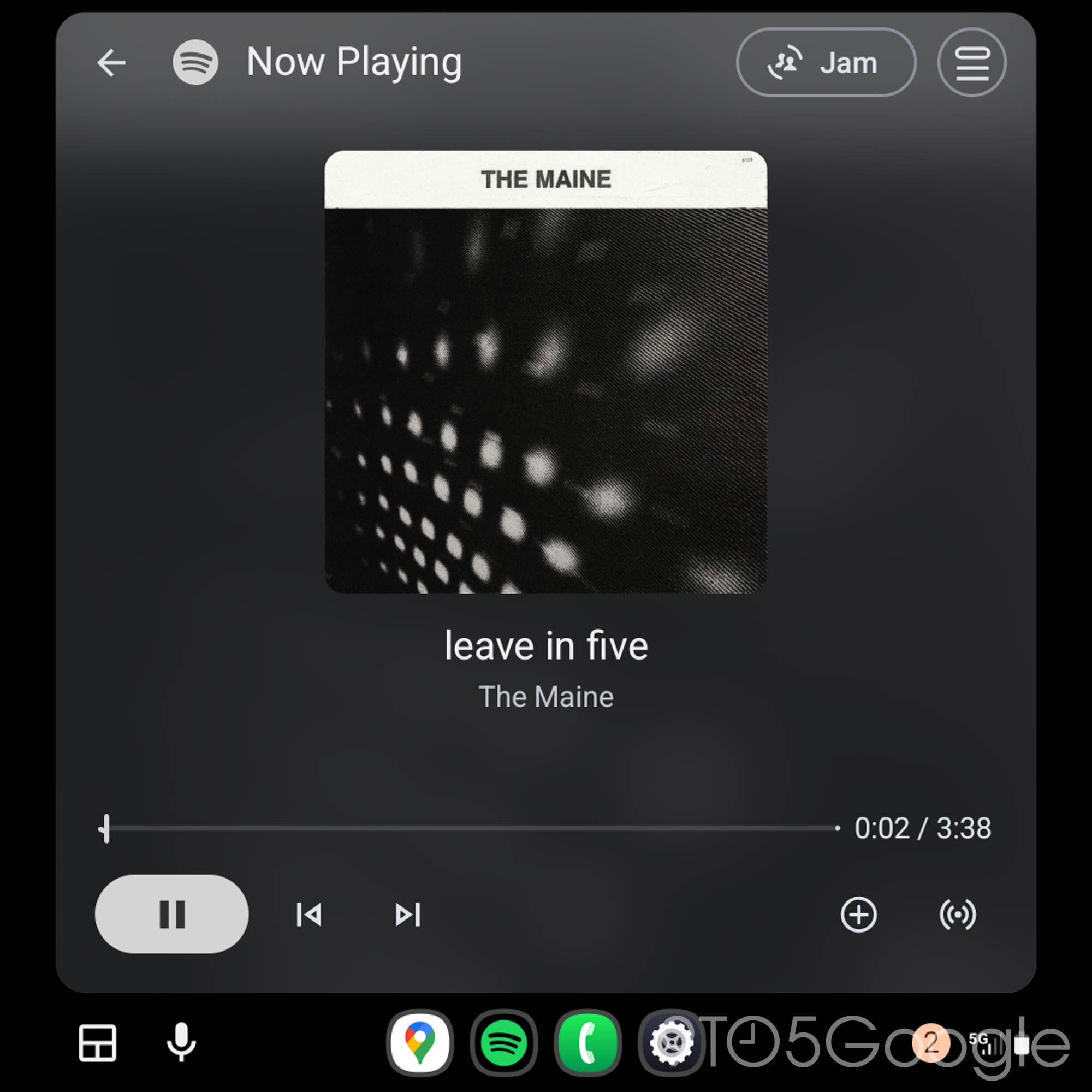 Android Auto update delivers media player redesign [Gallery]