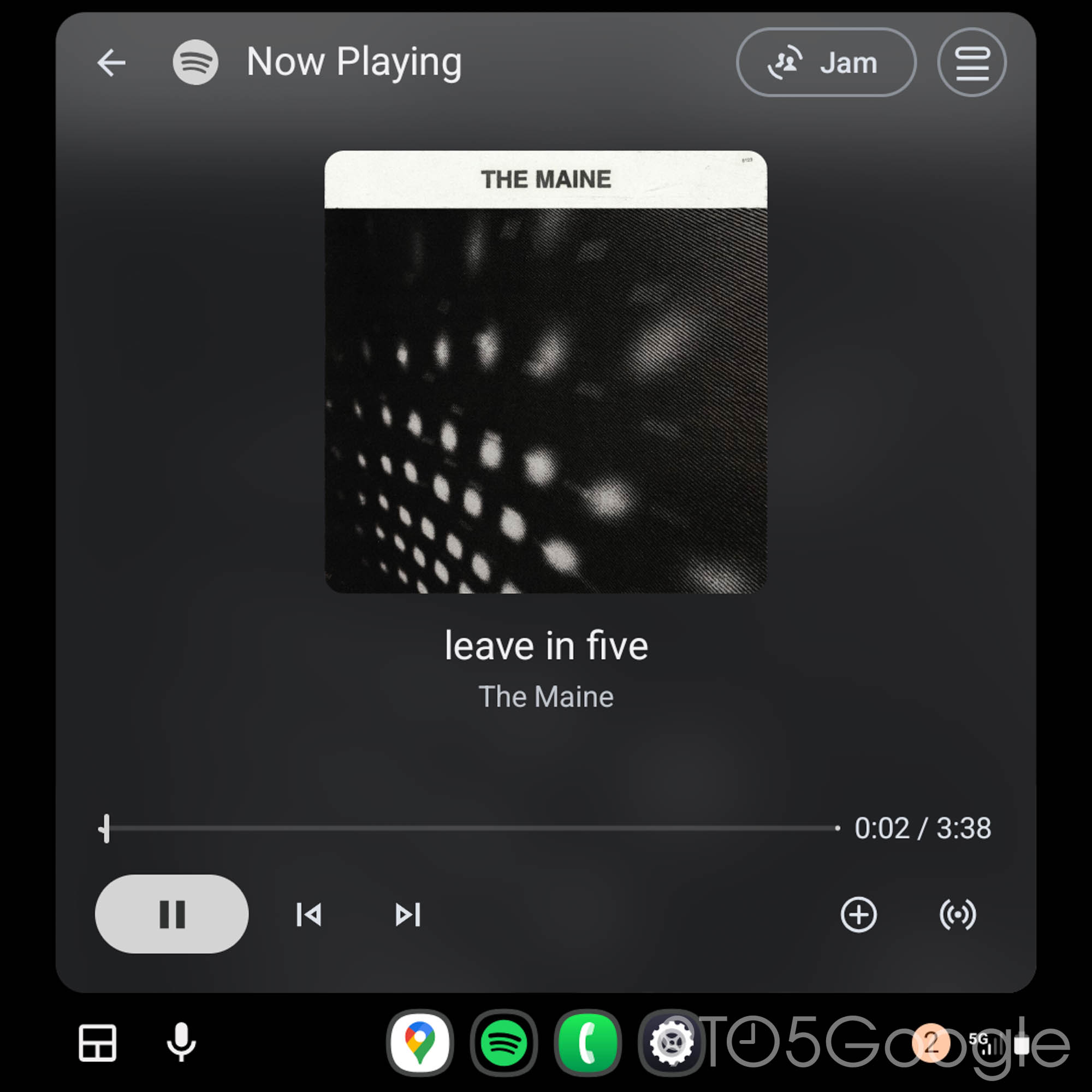 Android Auto update delivers media player redesign [Gallery]