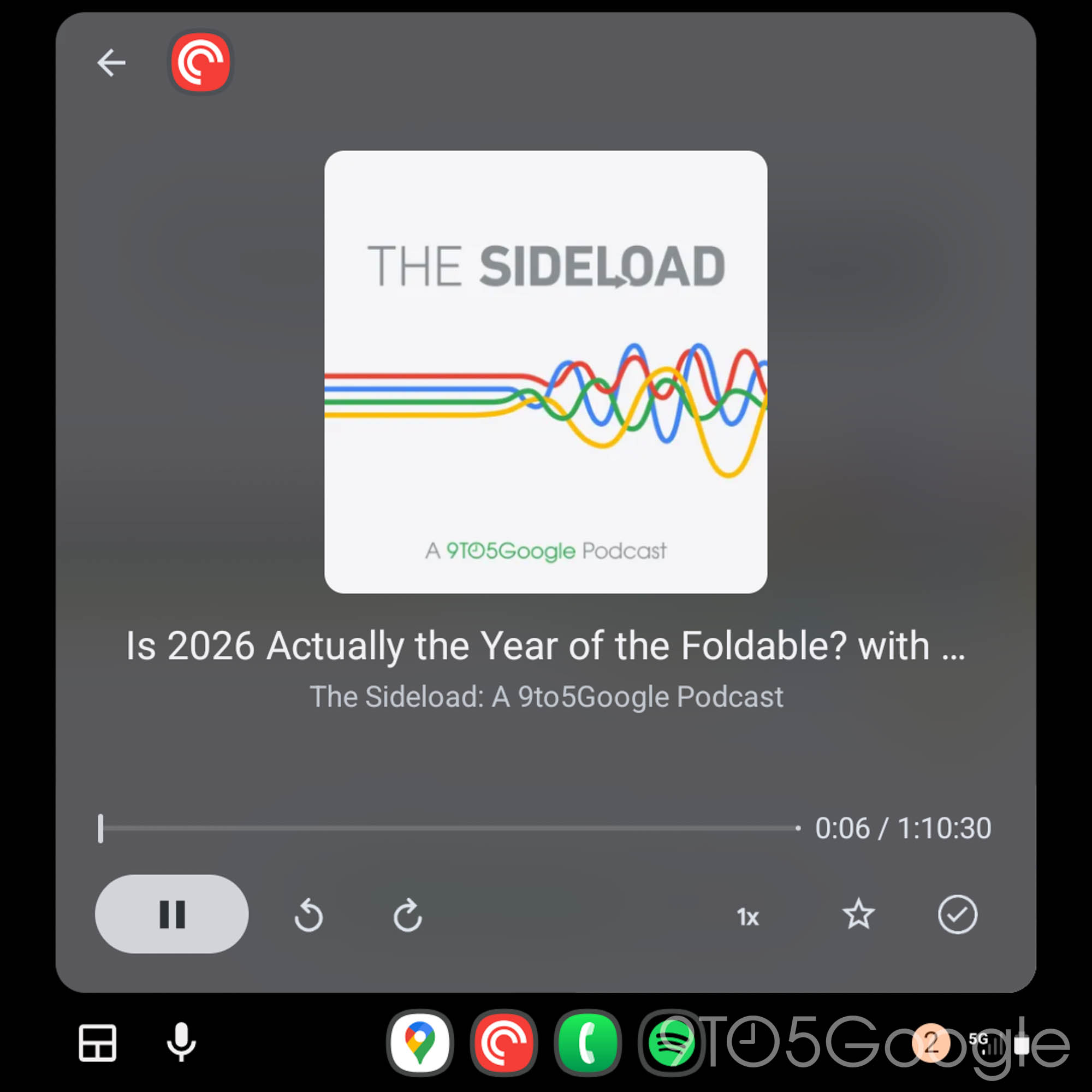 Android Auto update delivers media player redesign [Gallery]