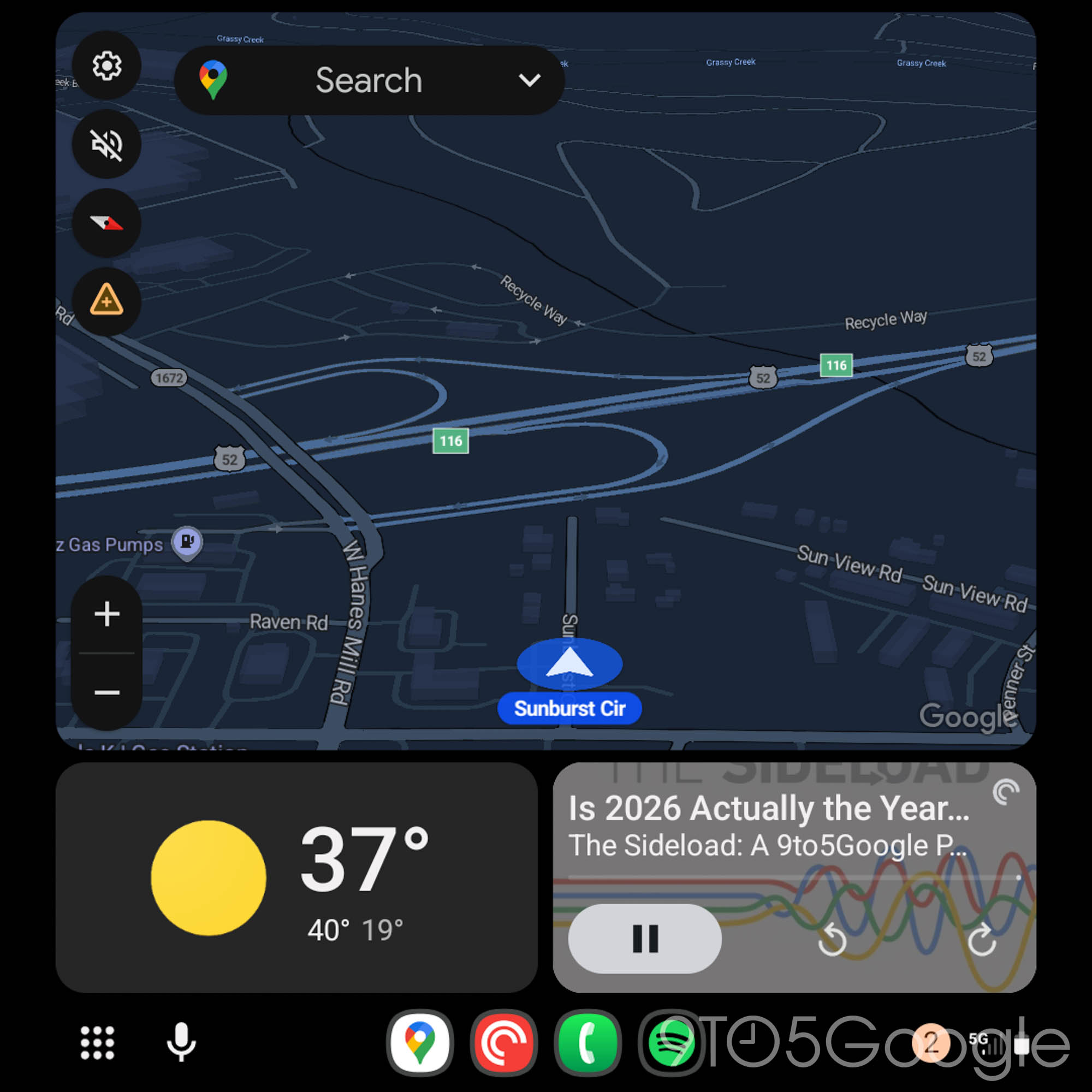 Android Auto Update Delivers Media Player Redesign Gallery