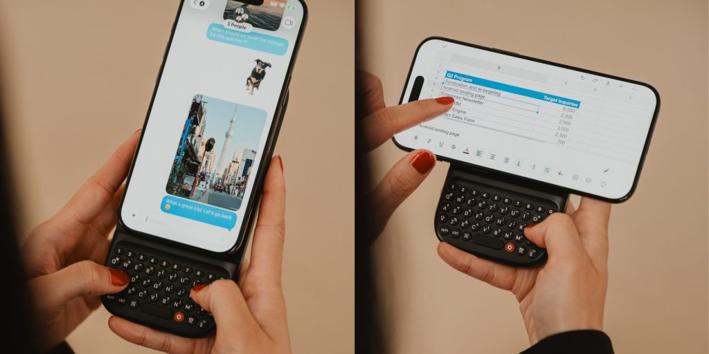 Clicks is making a magnetic keyboard that slides out from Pixel 10 and ...