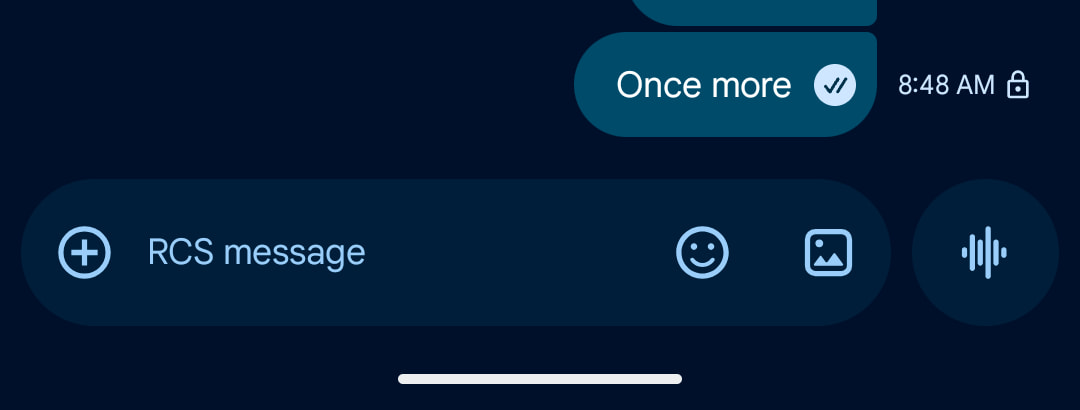 Google Messages rolling out circular read receipts redesign